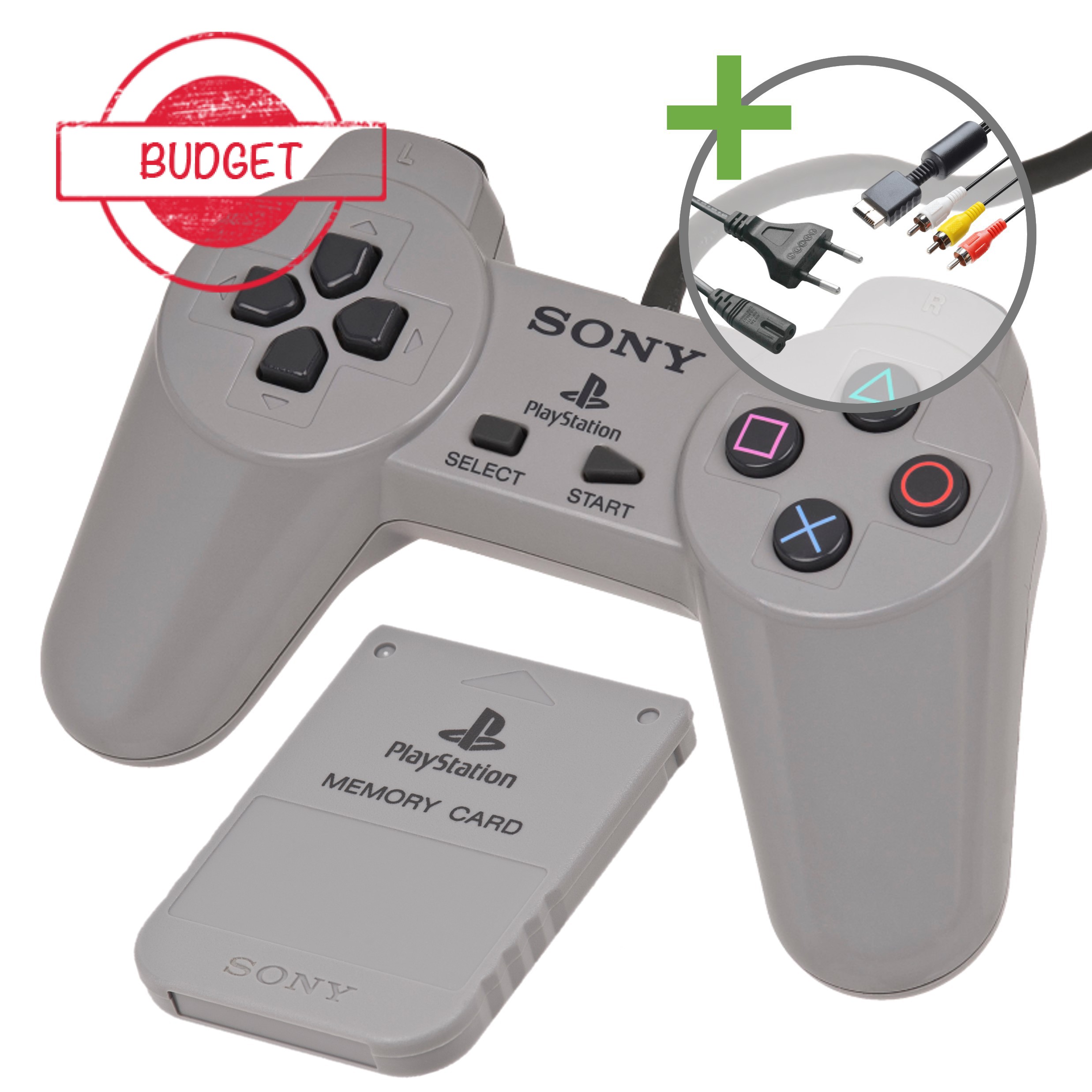 Sony PlayStation 1 Starter Pack - Analog Edition - Budget