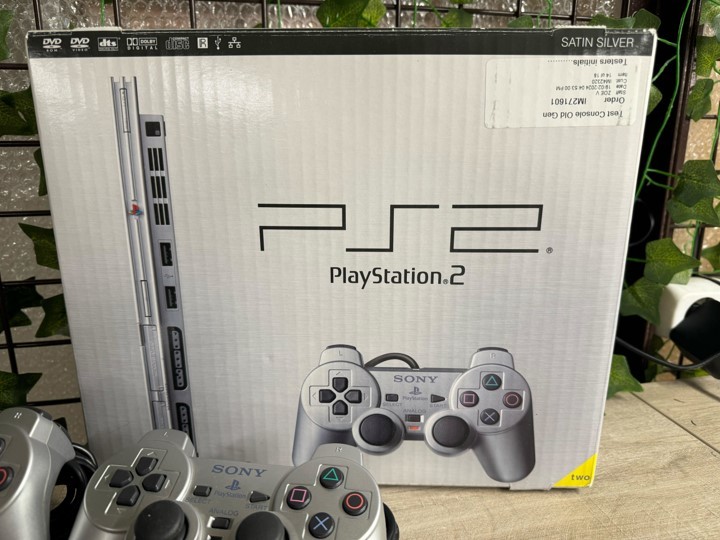 Playstation 2 Console Slim - Silver [Complete]