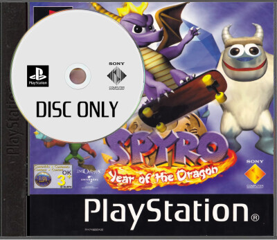Spyro: Year of the Dragon - Disc Only