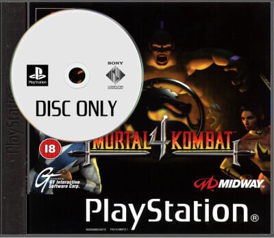 Mortal Kombat 4 - Disc Only ⭐️ Playstation 1 Games