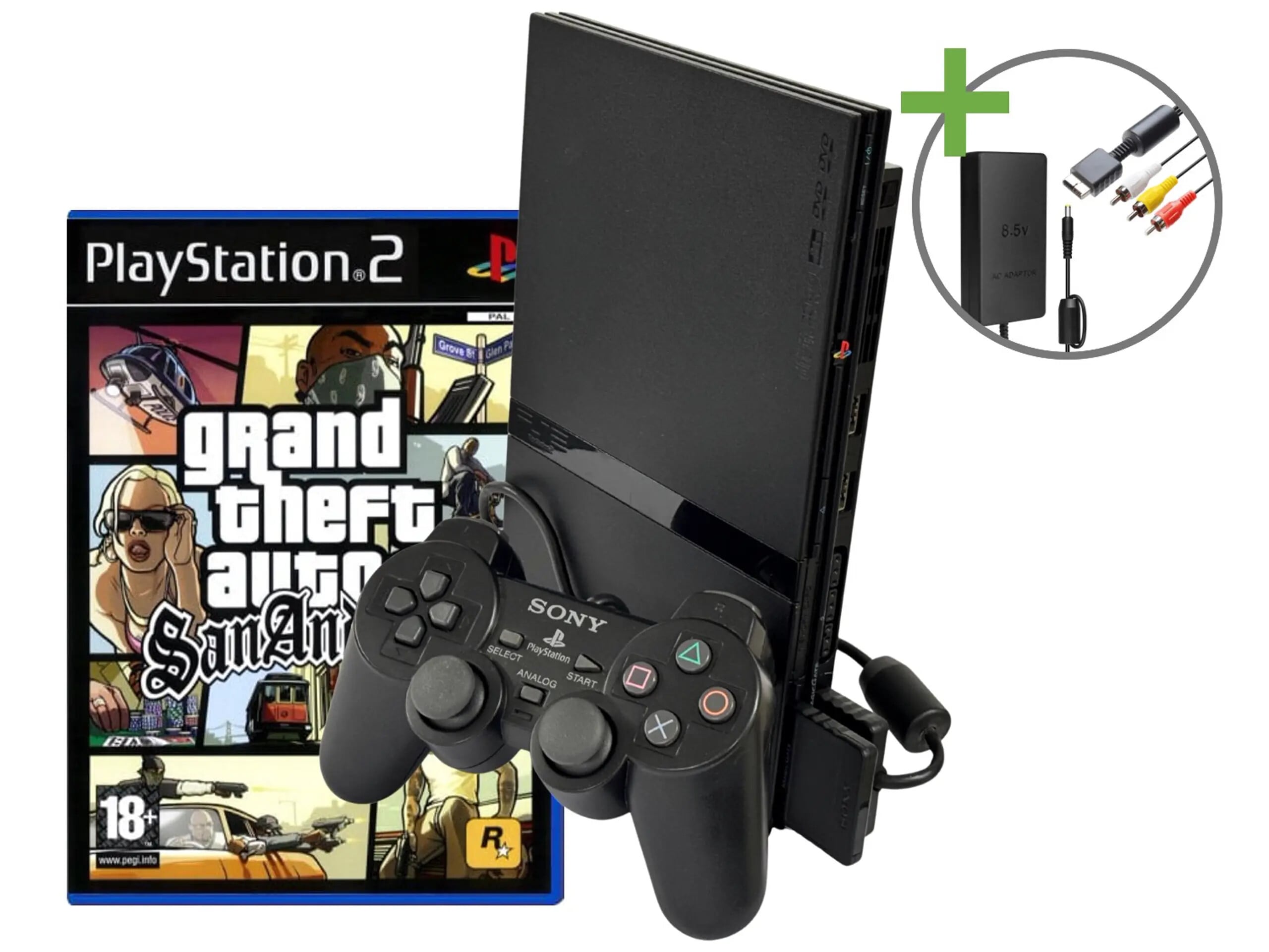 Sony PlayStation 2 Slim Starter Pack - San Andreas Edition